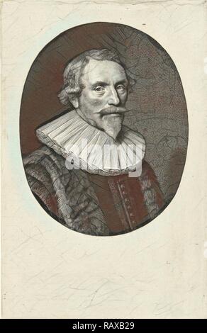 Portrait of Jacob Cats at the age of 57, Willem Jacobsz. Delff, 1635 ...