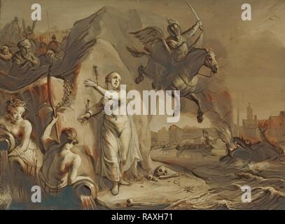 Perseus and Andromeda. Allegory of the liberation of the Netherlands by ...