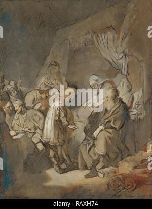 Joseph Telling his Dreams to his Parents and Brothers, by Rembrandt ...