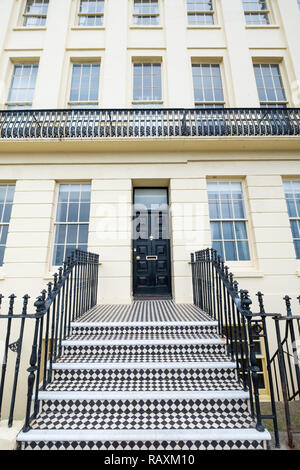 Example of Regency architecture, Brighton, East Sussex, England Stock ...