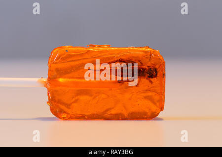 Lollypop with insect; Cricket Stock Photo - Alamy