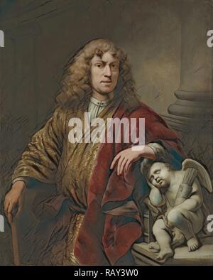 Self Portrait Ferdinand Bol 1669 Dutch Netherlands Stock Photo - Alamy