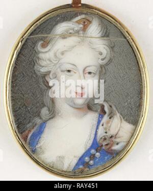 Portrait of a woman, presumably Christiane Charlotte of Württemberg ...