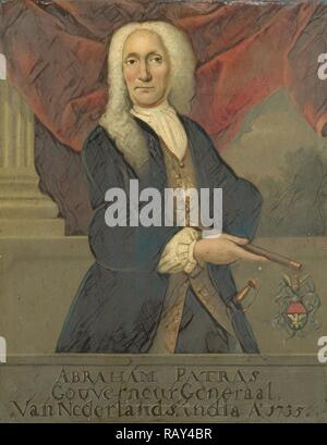 Portrait of Abraham Patras, Governor-General of the Dutch East India ...