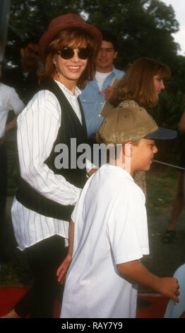 WESTWOOD, CA - JULY 24: Actress Anne Archer and son Jeffrey Tucker ...