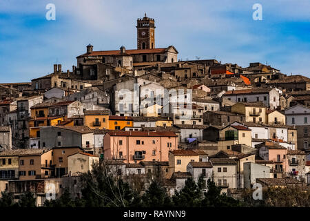 Italy Basilicata Forenza view Stock Photo - Alamy
