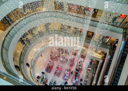 The interior of Peter Jones department store, part of the John Lewis ...