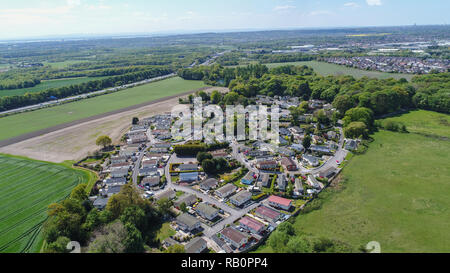 Halsnead Park, Whiston, Liverpool, Merseyside Stock Photo - Alamy