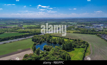 Halsnead Park, Whiston, Liverpool, Merseyside Stock Photo - Alamy