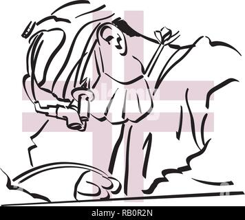 female medicine workers in operating theater vector illustration design ...