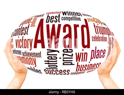 Award ceremony word cloud concept Stock Photo - Alamy