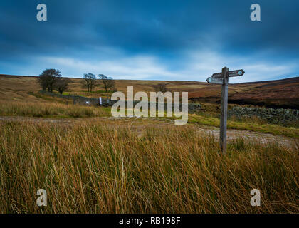 A628 Woodhead Pass connecting Manchester with Barnsley and Sheffield ...
