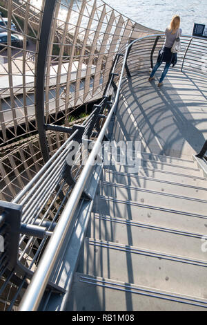 London bridge stairs abstract. London, England Stock Photo - Alamy