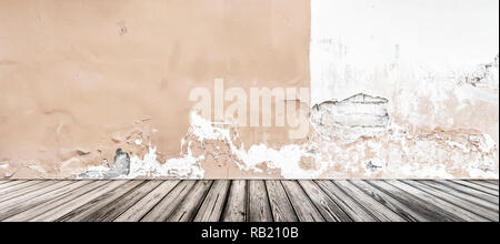 Interior old wall. 3d rendering Stock Photo - Alamy