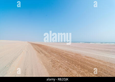 A Skeleton Coast road in Namibia Stock Photo - Alamy