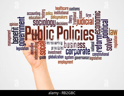 Public administration word cloud concept Stock Photo - Alamy