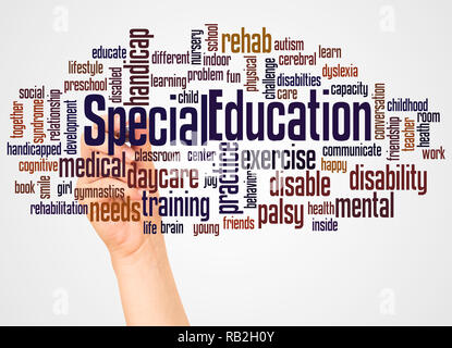 Special Education, word cloud concept on white background Stock Photo ...