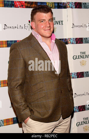 Professional Rugby player Moray Low poses for photographers at the 9th ...