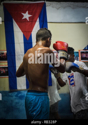 Kid Chocolate Boxing Gym, Havana, Cuba Stock Photo: 97737424 - Alamy