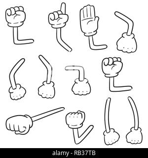 Hand drawn sketching of hand gestures illustration Stock Vector Image & Art - Alamy