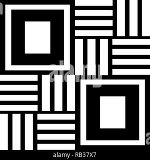 Seamless pattern with geometric aboriginal ornament. Ethnic tribal ...