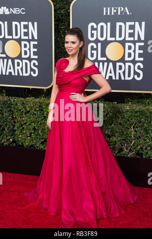 Carly Steel attends the 76th Annual Golden Globe Awards, Golden Globes ...