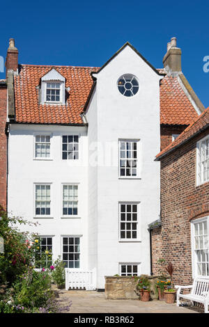 UK, England, Yorkshire, Whitby, Grape Lane, Captain Cook Museum, loft ...