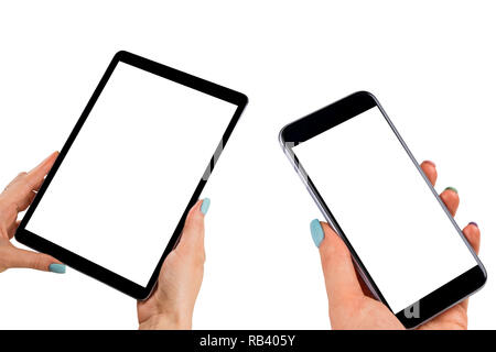 Empty to-do list with phone and computer keyboard on wooden background ...