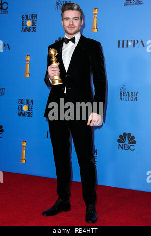 Richard Madden at the Hollywood Foreign Press Association press ...