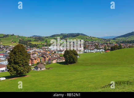 Appenzell, Switzerland, canton Appenzell, Innerrhoden, town, city ...