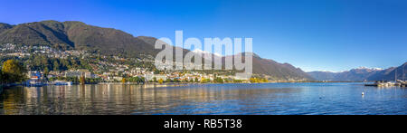 Ferry pier, Locarno, Lake Maggiore, Switzerland Stock Photo - Alamy