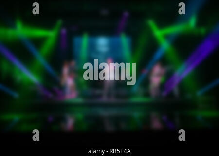 Abstract blur rock music live on concert stage Stock Photo - Alamy