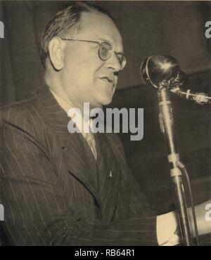 Tage Erlander, the Prime Minister of Sweden, and George Pompidou, the ...