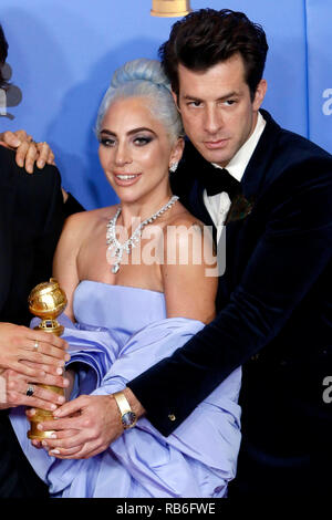 Mark Ronson, winner of the award for best original song for "Shallow ...