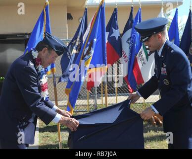 A plaque in honor of retired Gen. Johnnie Wilson, Army Materiel Command ...
