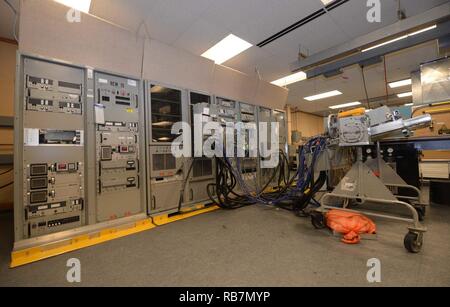 A Radar Electronic Warfare station from the late 1970’s sits in the ...