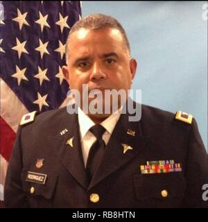 U.S. Army Col. Rafael Rodriguez, speaks to attendees during the closing ...