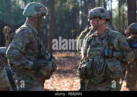 Lt. Col. Brian Ducote (left), commander of 3rd Battalion, 7th Infantry ...