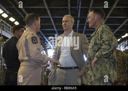 Rear Adm. Mark Melson, commander, Logistics Group Western Pacific/Task ...