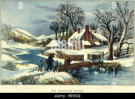 The Ingleside Winter Stock Photo - Alamy