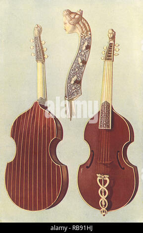 This bass viola da gamba is a historical musical instrument, showcasing ...