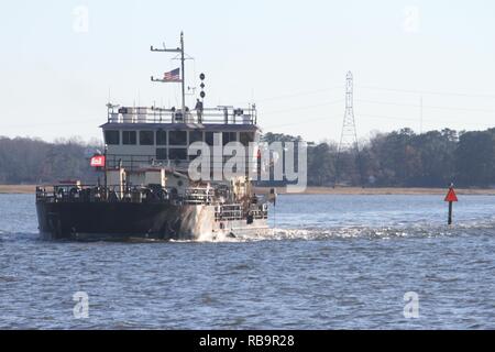 The Army Corps of Engineers Murden a dredge for clearing channels Stock ...