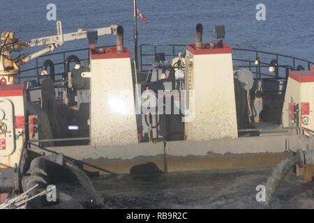 The Army Corps of Engineers Murden a dredge for clearing channels Stock ...