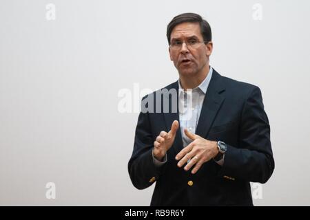The 23rd Secretary of the Army, Dr. Mark T. Esper meets with Brig. Gen ...