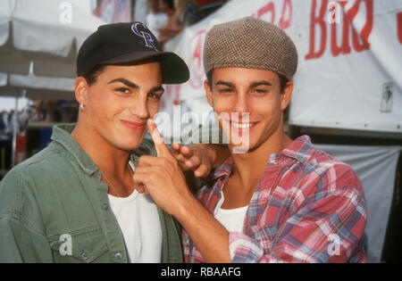 MALIBU, CA - JULY 25: (L-R) Actors/brothers Chris Cade and Michael Cade ...