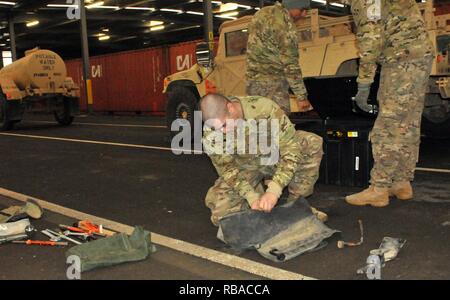 BREMERHAVEN, Germany –Spc. Kyle Smith, an infantryman assigned to 1st ...