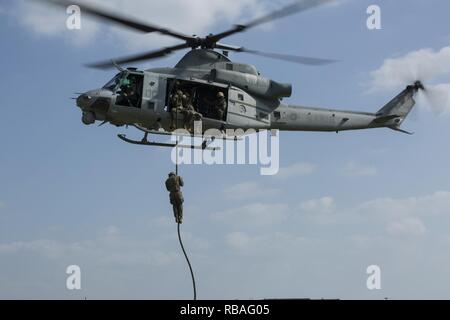 U.S. Marines with subordinate commands under III Marine Expeditionary ...