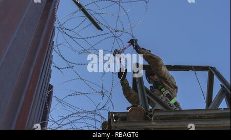 A Soldier with the 515th Sapper Company, 5th Engineer Battalion, 36th ...