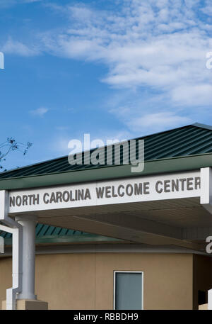 North Carolina Welcome Center building, USA Stock Photo - Alamy