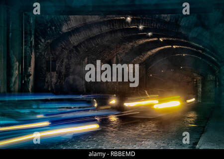 Underground Tunnel in Guanajuato, Mexico Stock Photo - Alamy